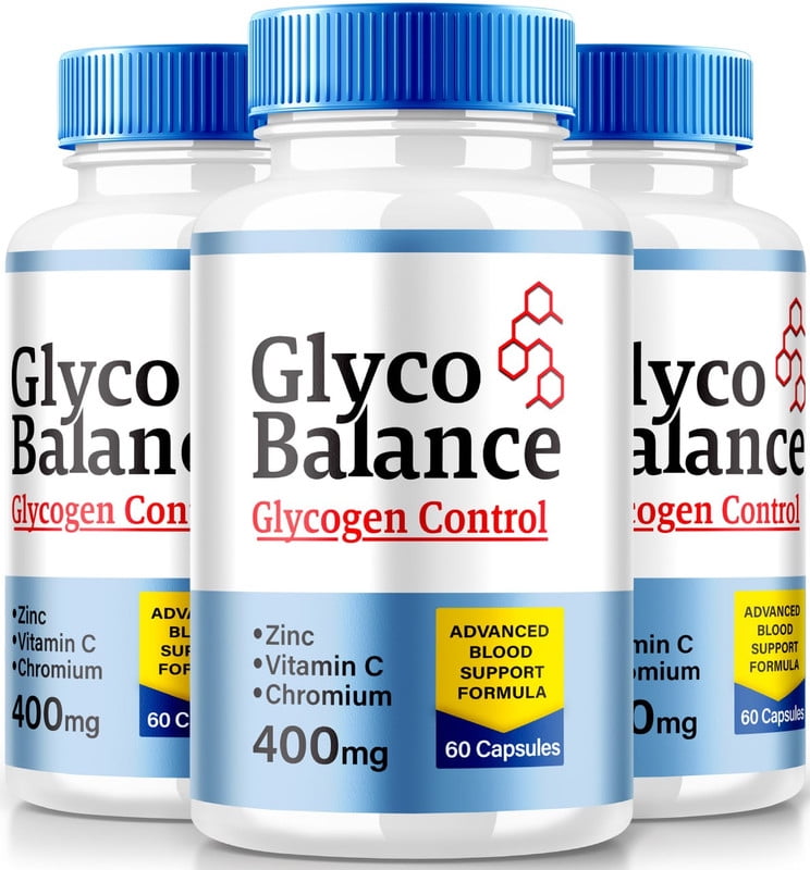 (3 Pack) Glyco Balance Glycogen Support Capsules, Official GlycoBalance ...