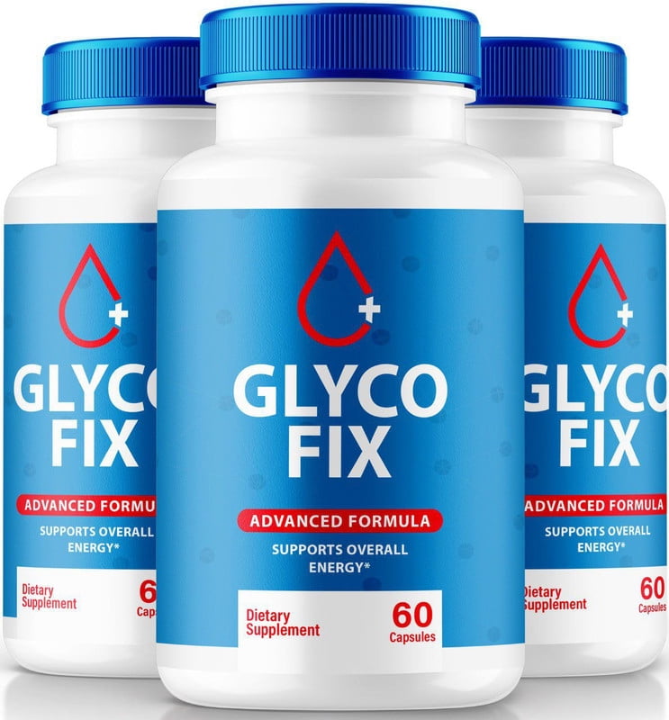 (3 Pack) Glyco Fix Capsules, All-Natural Blood Support Formula, Premium ...