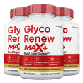 (3 Pack) Glyco Renew Max + Blood Sugar Capsules, Official Capsules, 2x ...
