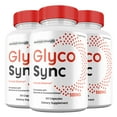 (3 Pack) Glyco Sync Capsules, GlycoSync Pills Blood Support Supplement ...