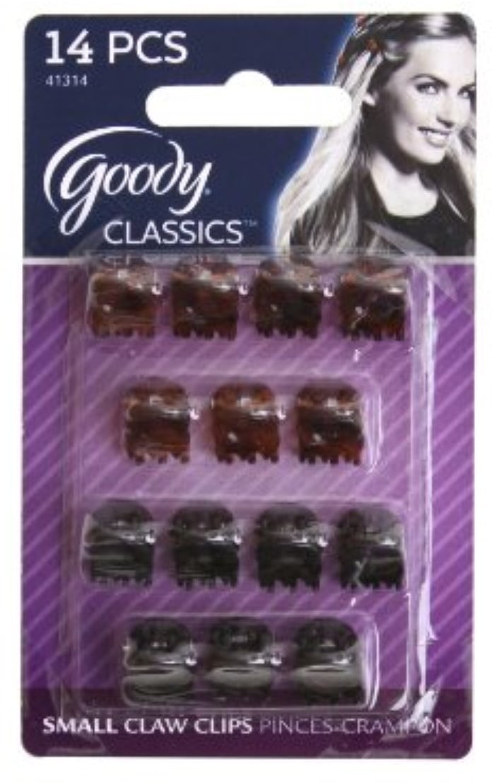 3 Pack - Goody Mini Claw Clips 14 ea - Walmart.com