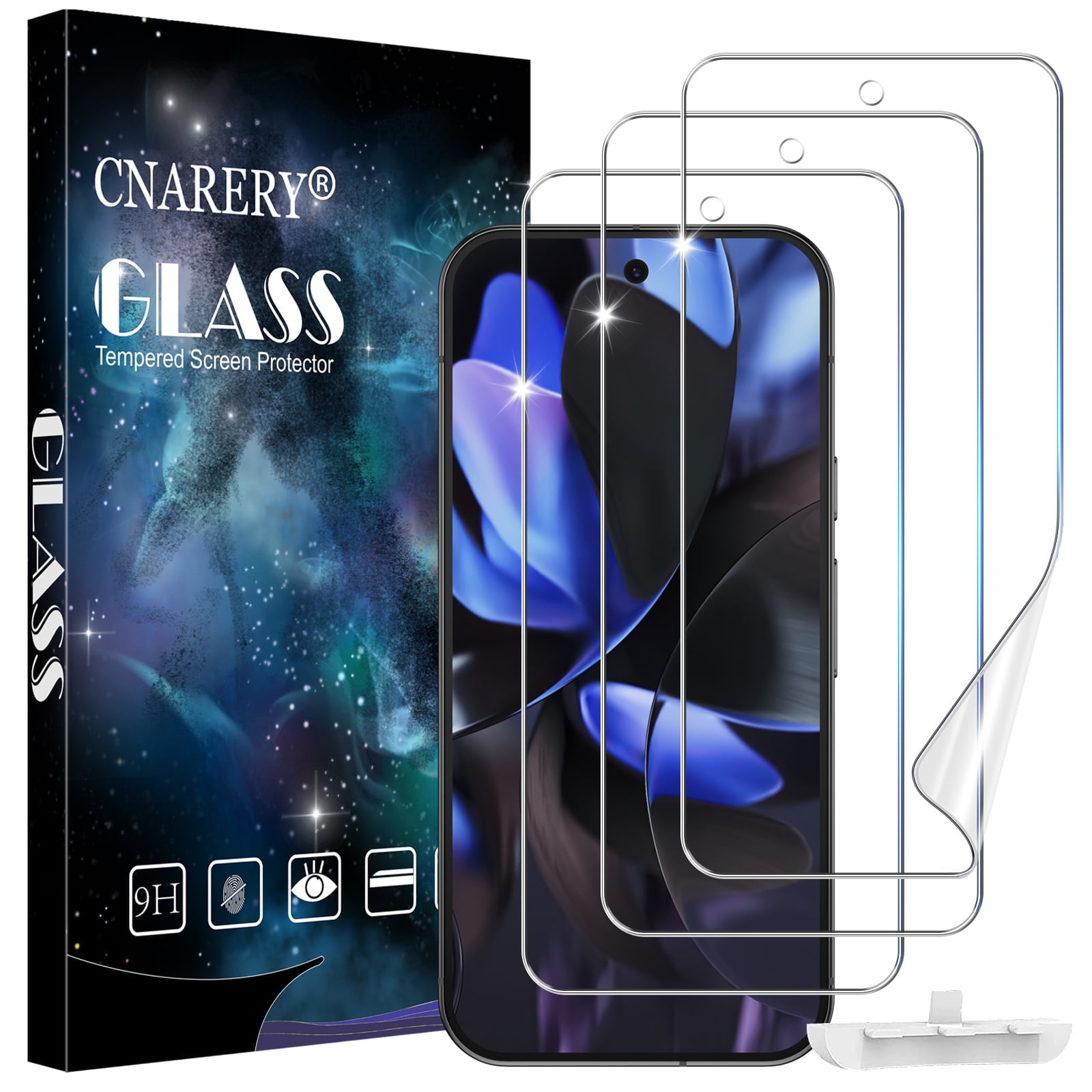 [3 Pack] Google Pixel 9 Pro Screen Protector Flexible TPU [Not Glass ...