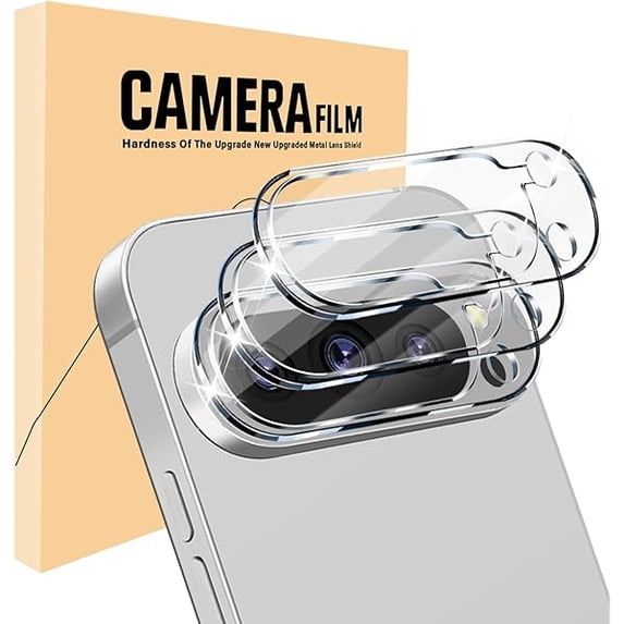 3 Pack for Google Pixel 9 Pro XL Camera Lens Protector,Tempered Glass 9 ...