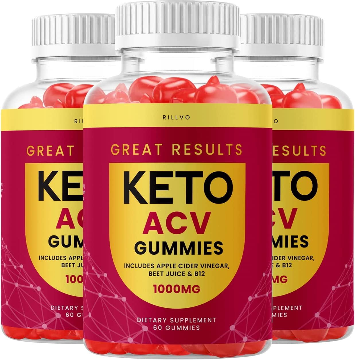 3 Pack Great Results Keto Gummies - Advanced Formula Great Results Keto ...