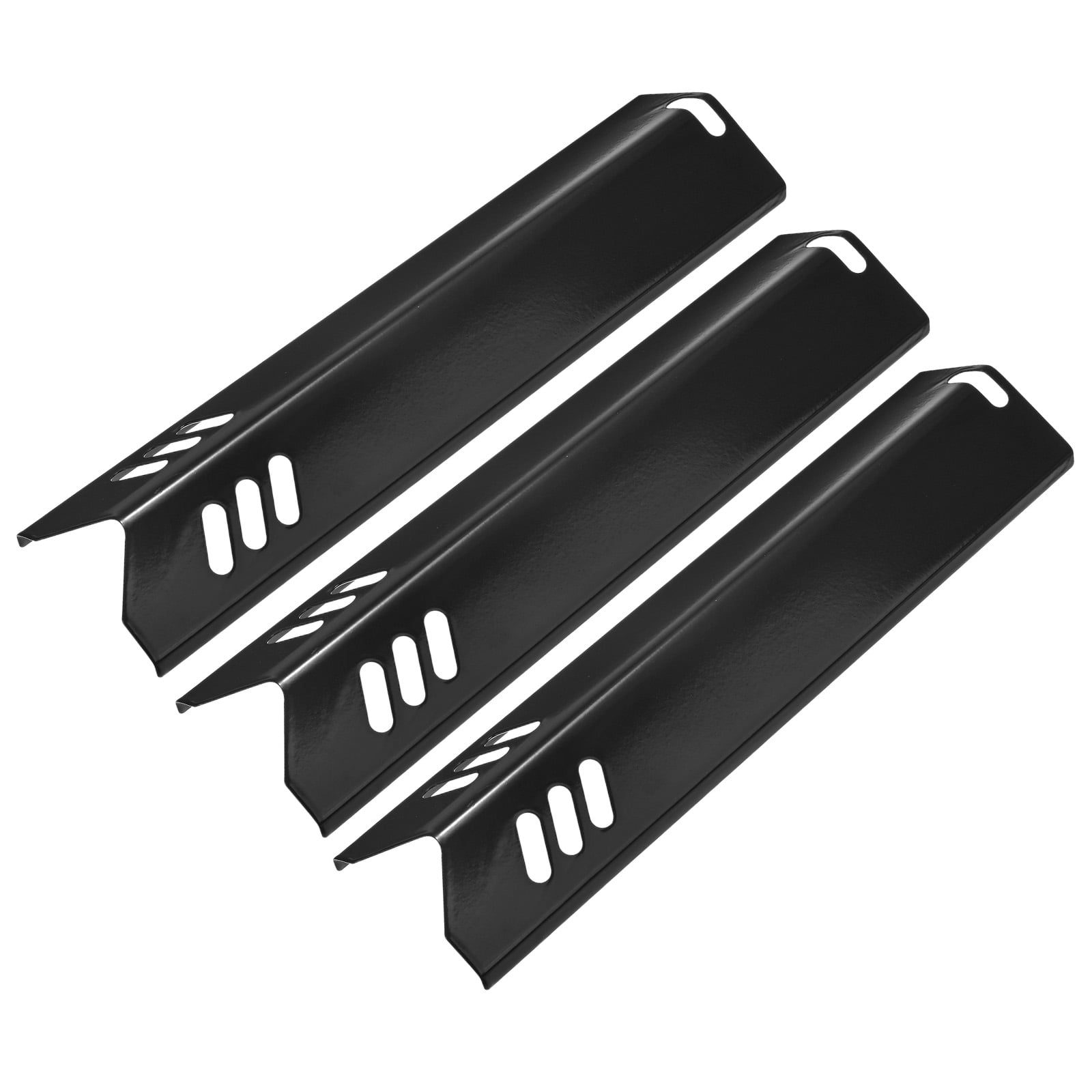 3-Pack Grill Heat Plates Replacement Parts, 15" Porcelain Steel Heat ...