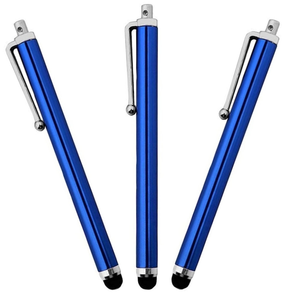 3-Pack HD Easy Glider Capacitive Stylus Pen - Navy Blue - Walmart ...