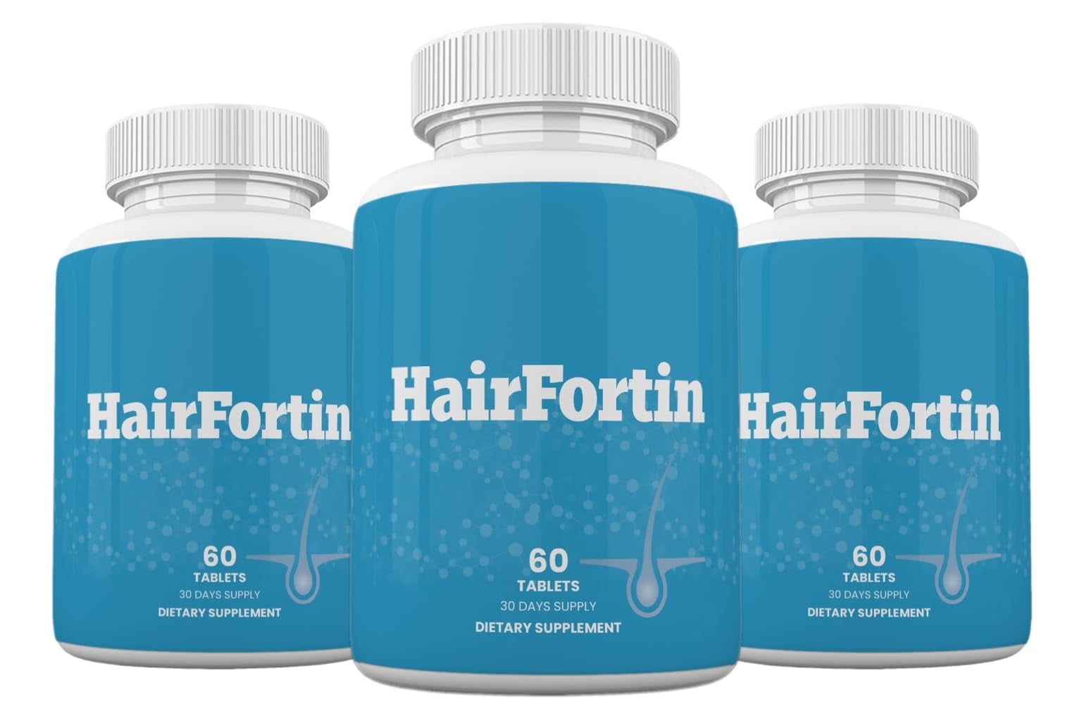 (3 Pack) Hair Fortin Vitamins Advanced Formula for Hair Growth Support ...