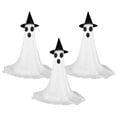 3-Pack Halloween Light Ghost Decor Remote Control Led String Lights ...
