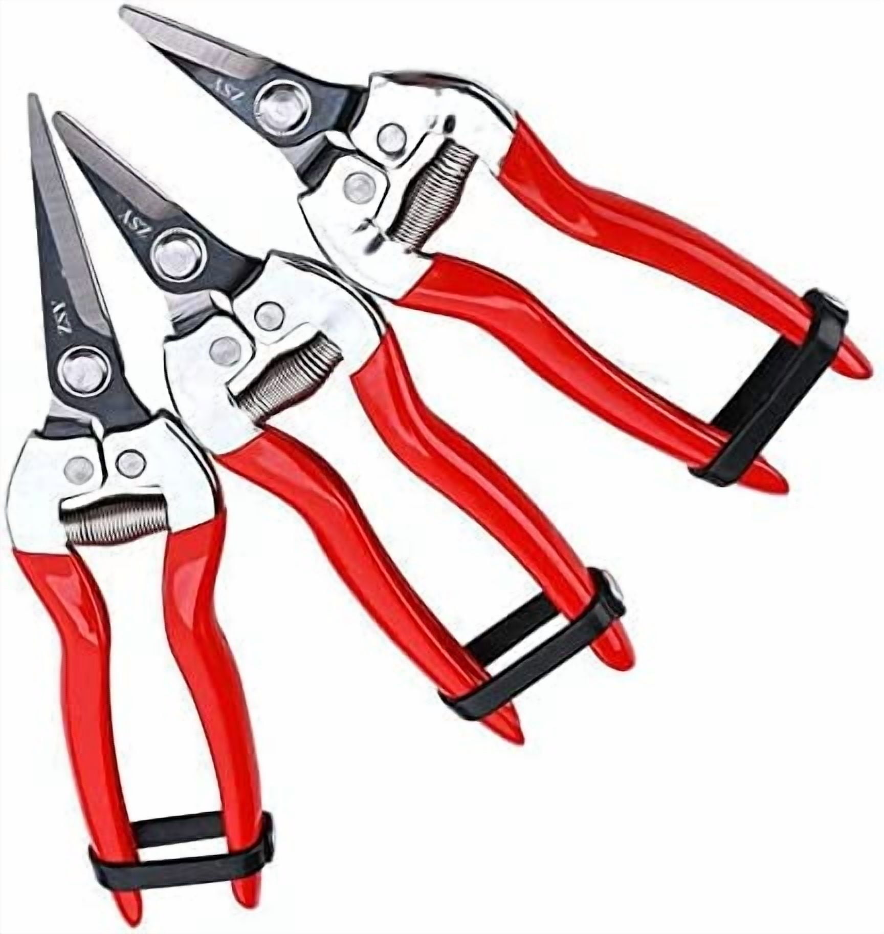 3 Pack Hand Pruning Snips Small Garden Hand Pruner Shears Scissors for ...