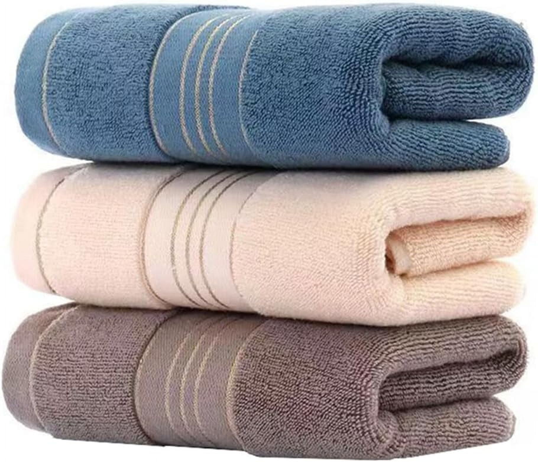 3 Pack Hand Towels for Bathroom, Cotton Soft Absorbent Decorative Hand ...