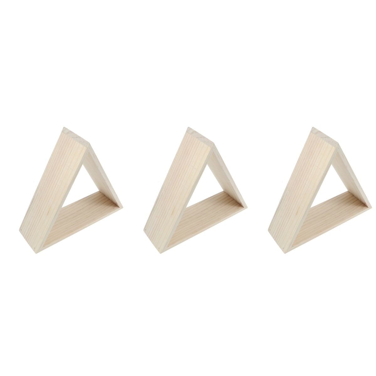 3 Pack Hanging Storage Mount Display Shelf Triangle Shelving - Walmart.com