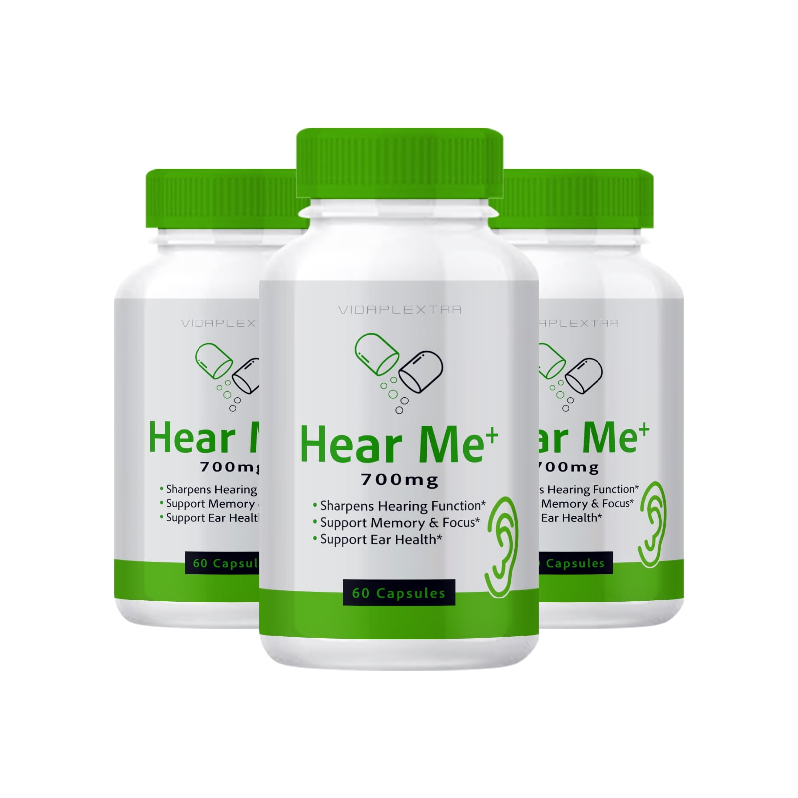 (3 Pack) Hear Me Capsules - Hear Me Capsules - Walmart.com