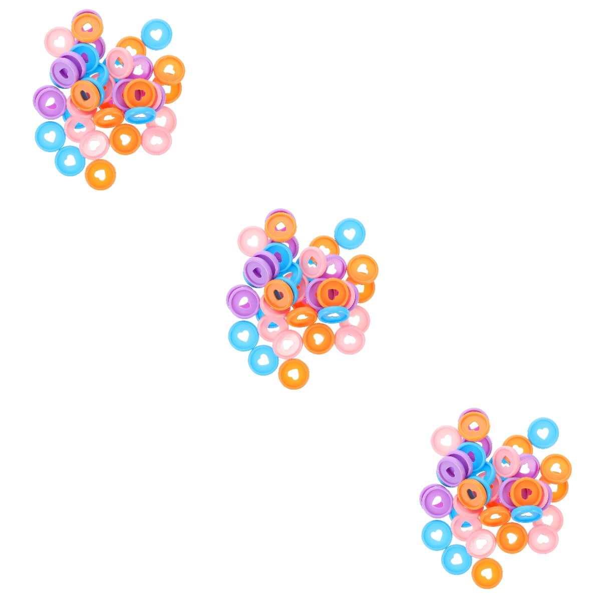 3 Pack Heart Binder Disc System Loose Leaf Discs The Notebook Office ...