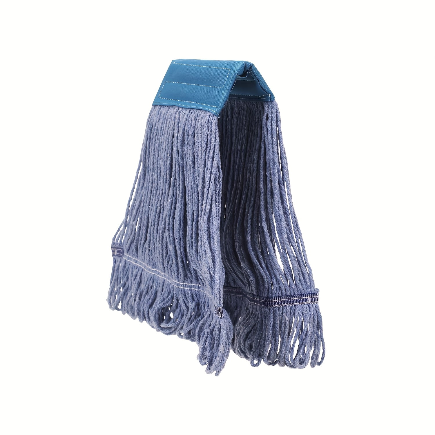 3-Pack Heavy-Duty Polyester Replacement Mop Heads, Elastic Rope with ...