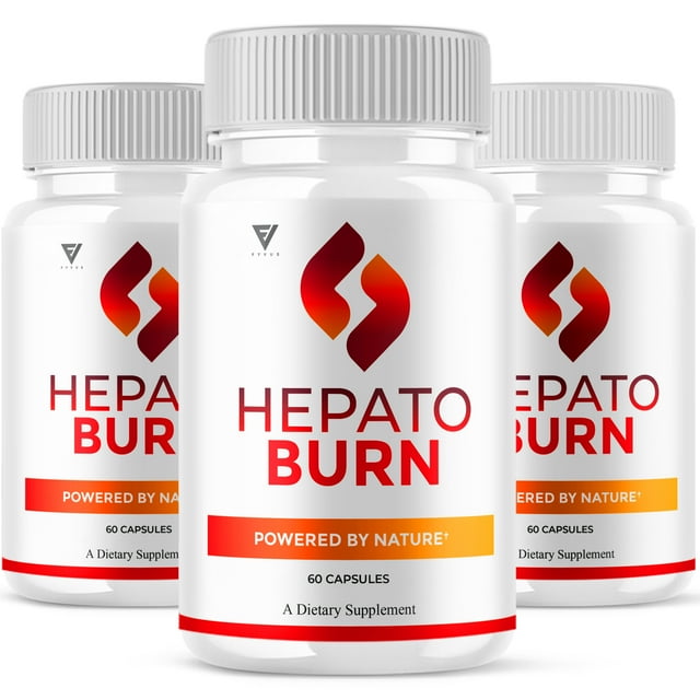 (3 Pack) Hepato Burn Pills, HepatoBurn Advanced Health Support (180 ...