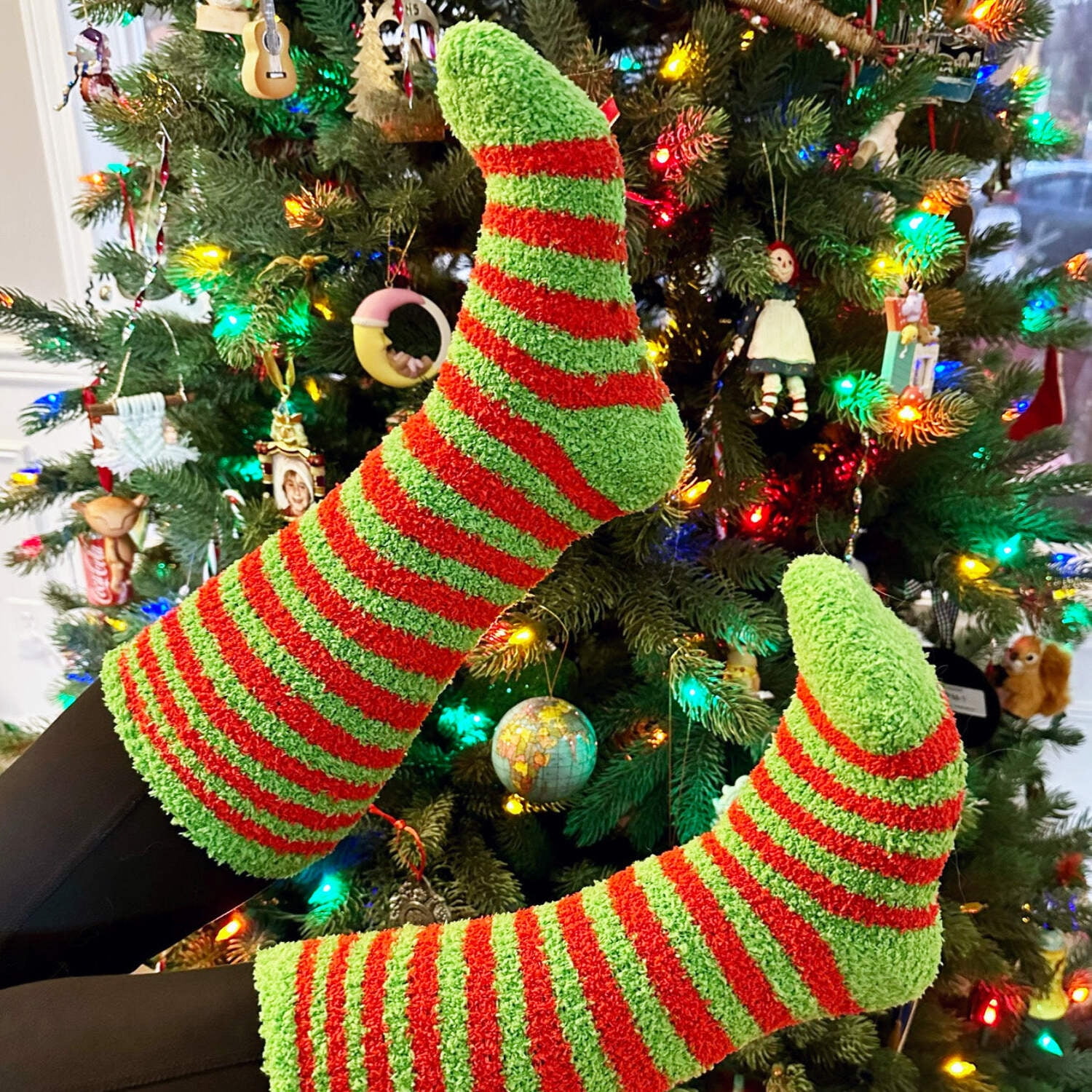 3 Pack Holiday Cozy Anti-Slip Socks - Walmart.com