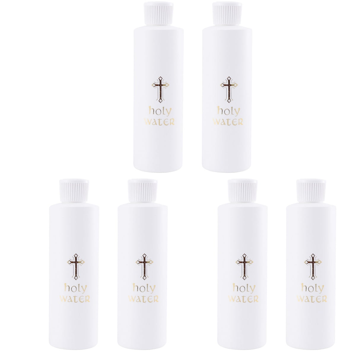 3 Pack Holy Jar Communion Wafers Water Bottle Cross-shaped Jesus ...