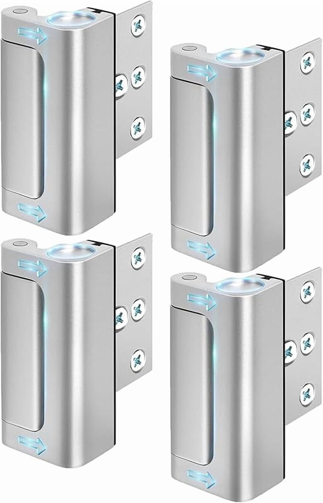 3 Pack Home Security Door Locks, Metal Reinforcement Locks for Kids ...