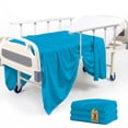 3 Pack Hospital Bed Flat Sheets Only, 66 x 104 Inches, 100% Egyptian ...