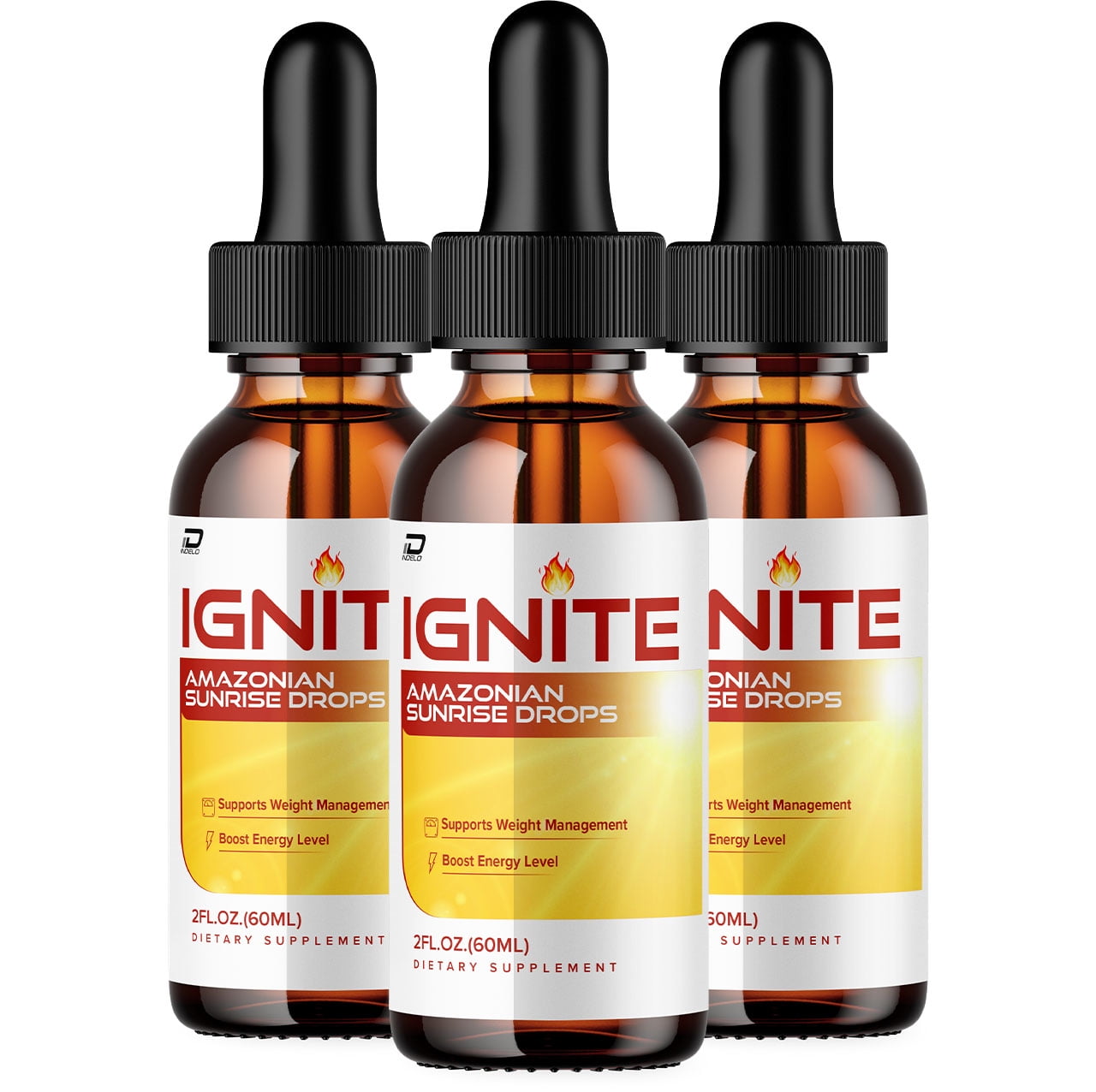 (3 Pack) Ignite Amazonian Sunrise Drops - Ignite Sunrise Drops Liquid ...