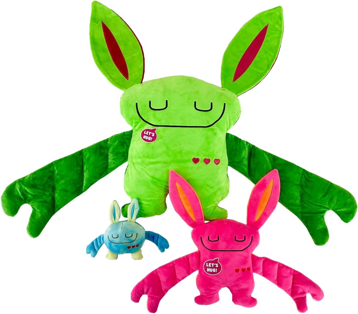 3 Pack Includes: Weighted Stuffed Pillow Animal with Surprise Bumpaloo ...