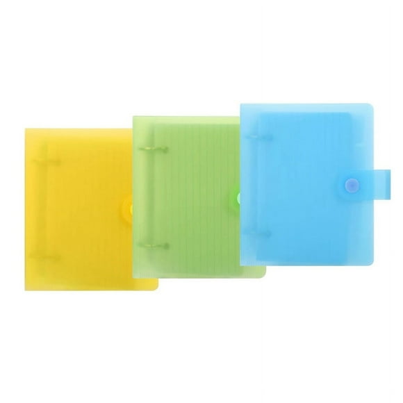 Office Supplies Flash Card Ring Binders for Study and Organization
