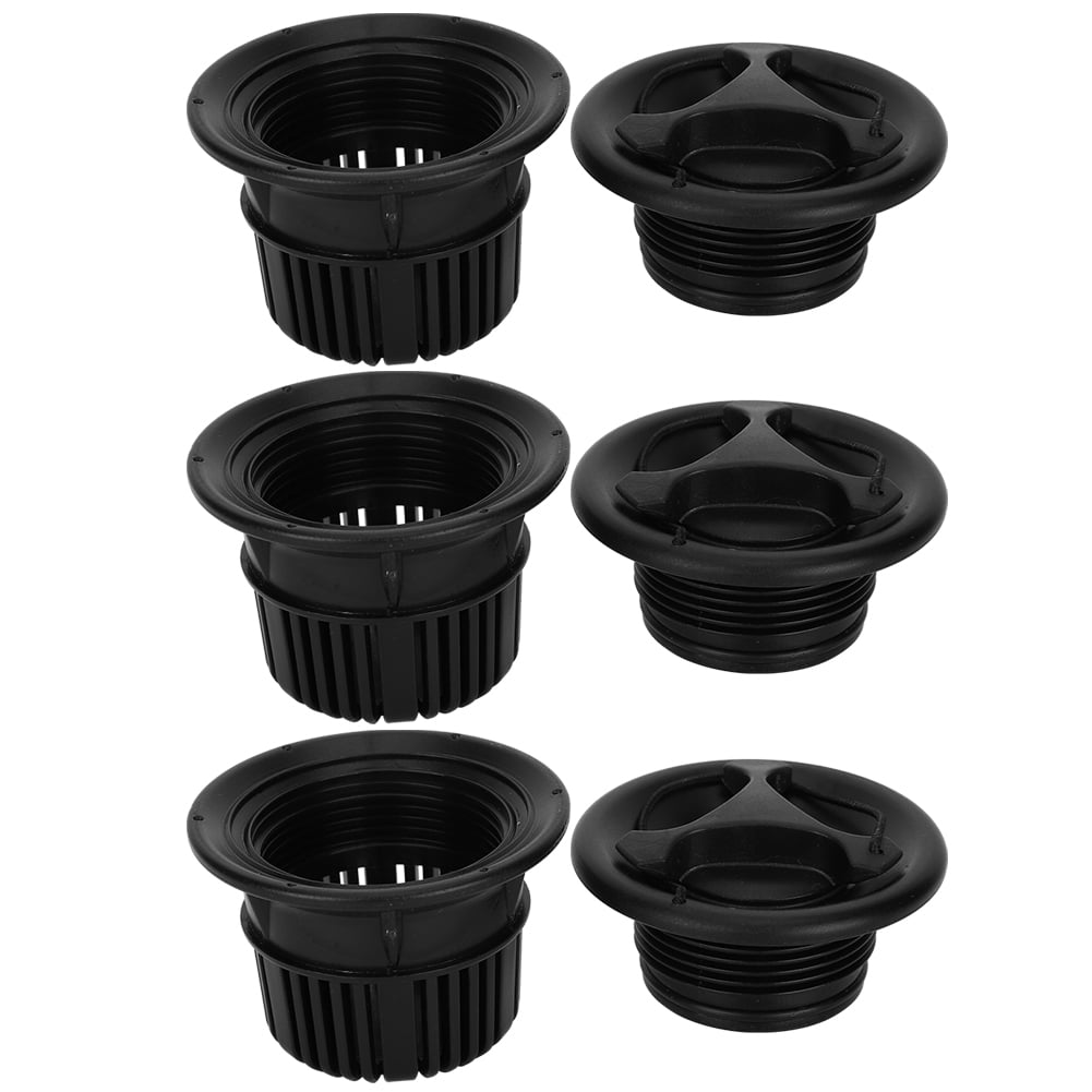 3-Pack Inflatable Boat Tent Safety Air Valve Accessory for Kayak, Canoe ...