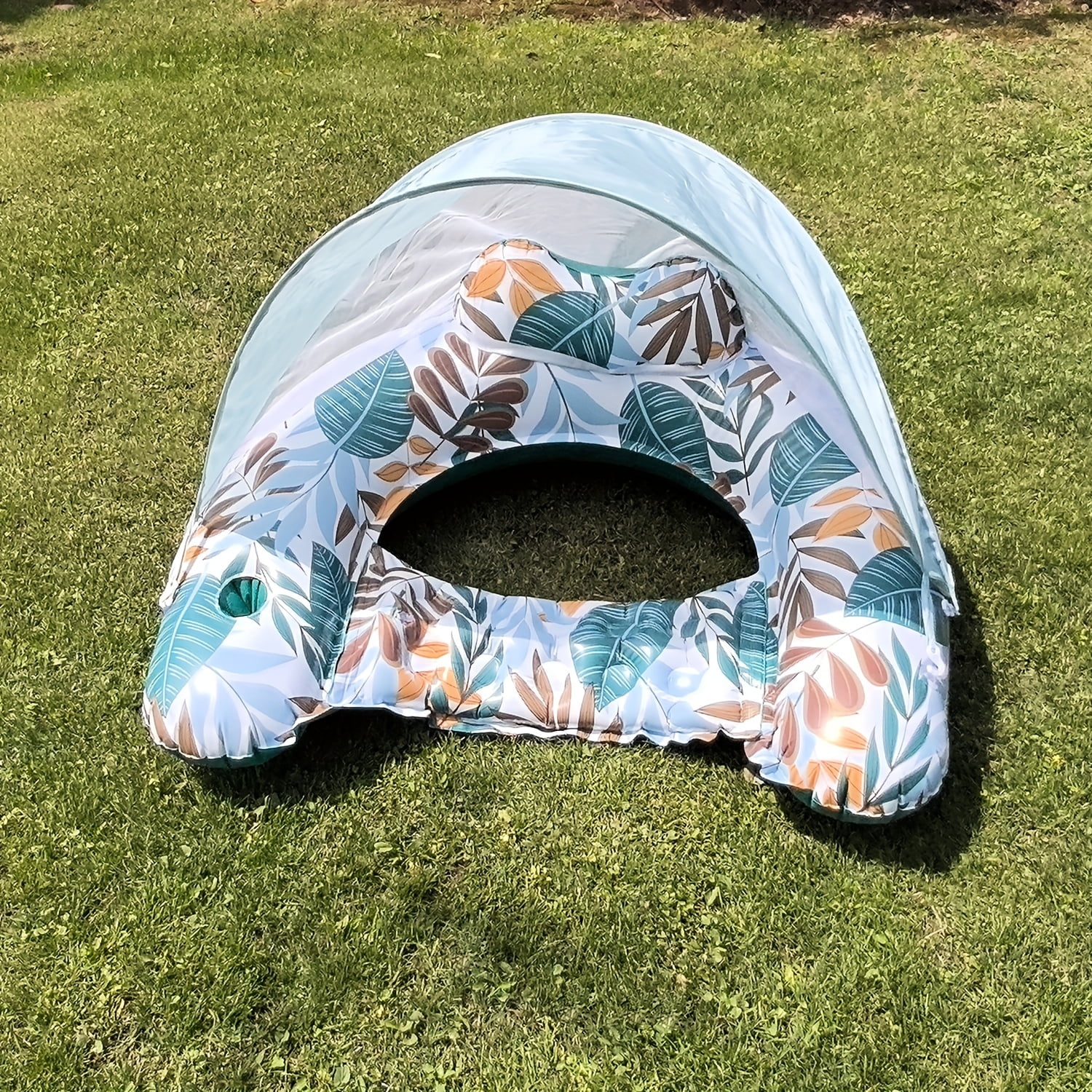 3 Pack Inflatable Pool Float Chairs with Cup Holder & Backrest ...