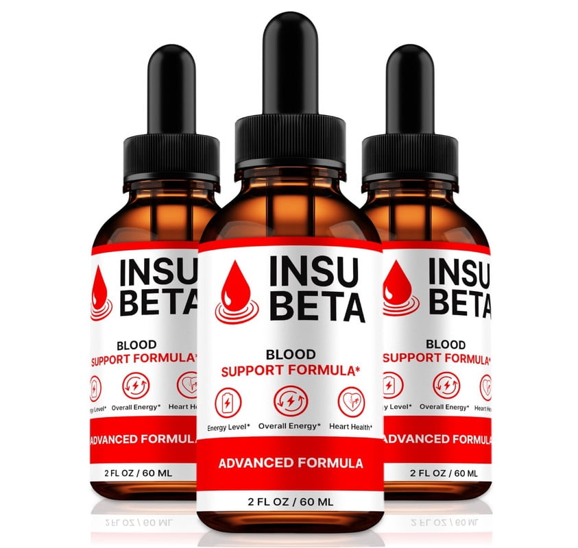 (3 Pack) Insu Beta Drops, Official InsuBeta Liquid the Key to a Healthy ...