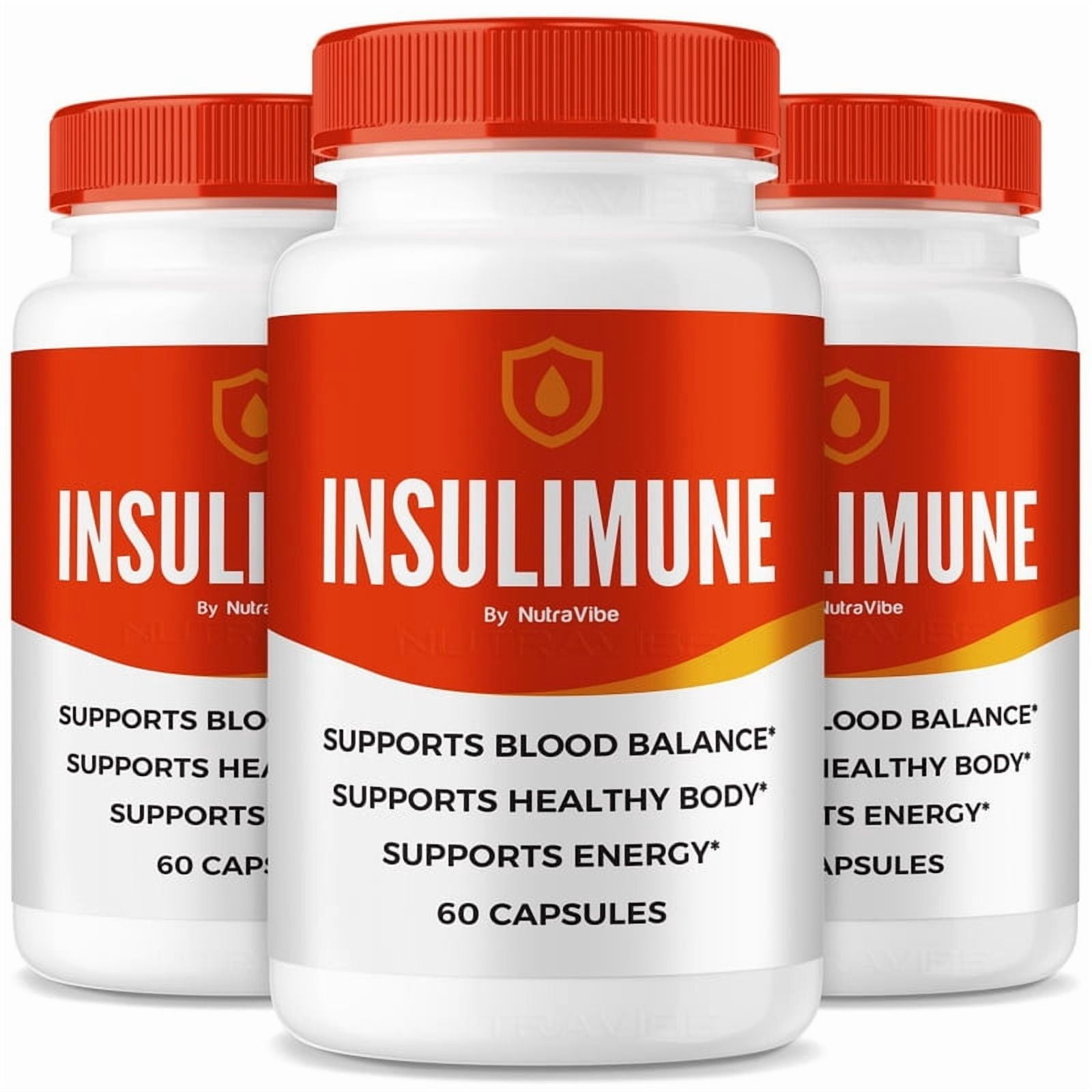 (3 Pack) Insulimune – Original Formula with a Clean Blend to Support ...