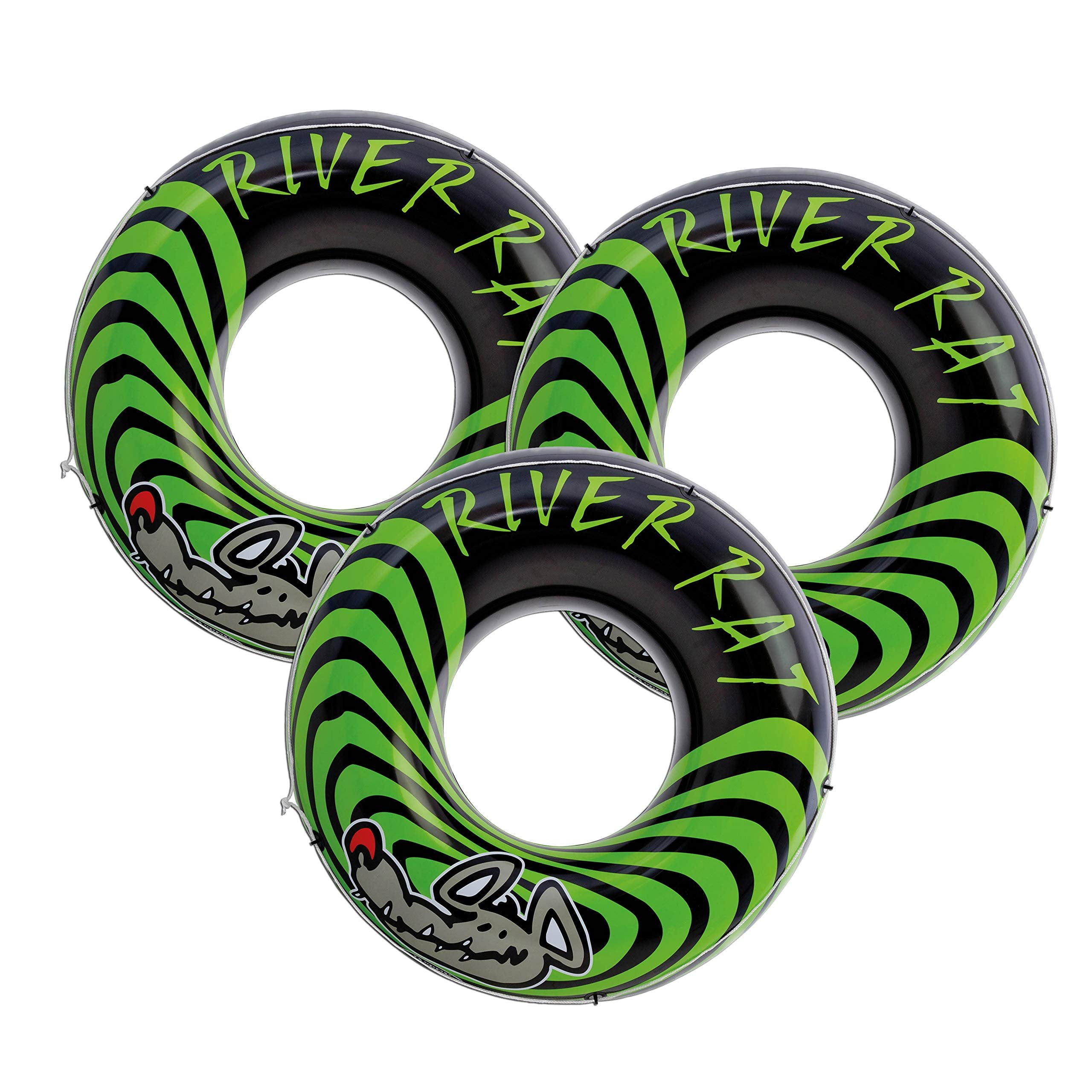 3-Pack Intex River Rat 48-Inch Inflatable Tubes for Lake/Pool/River 3 x ...