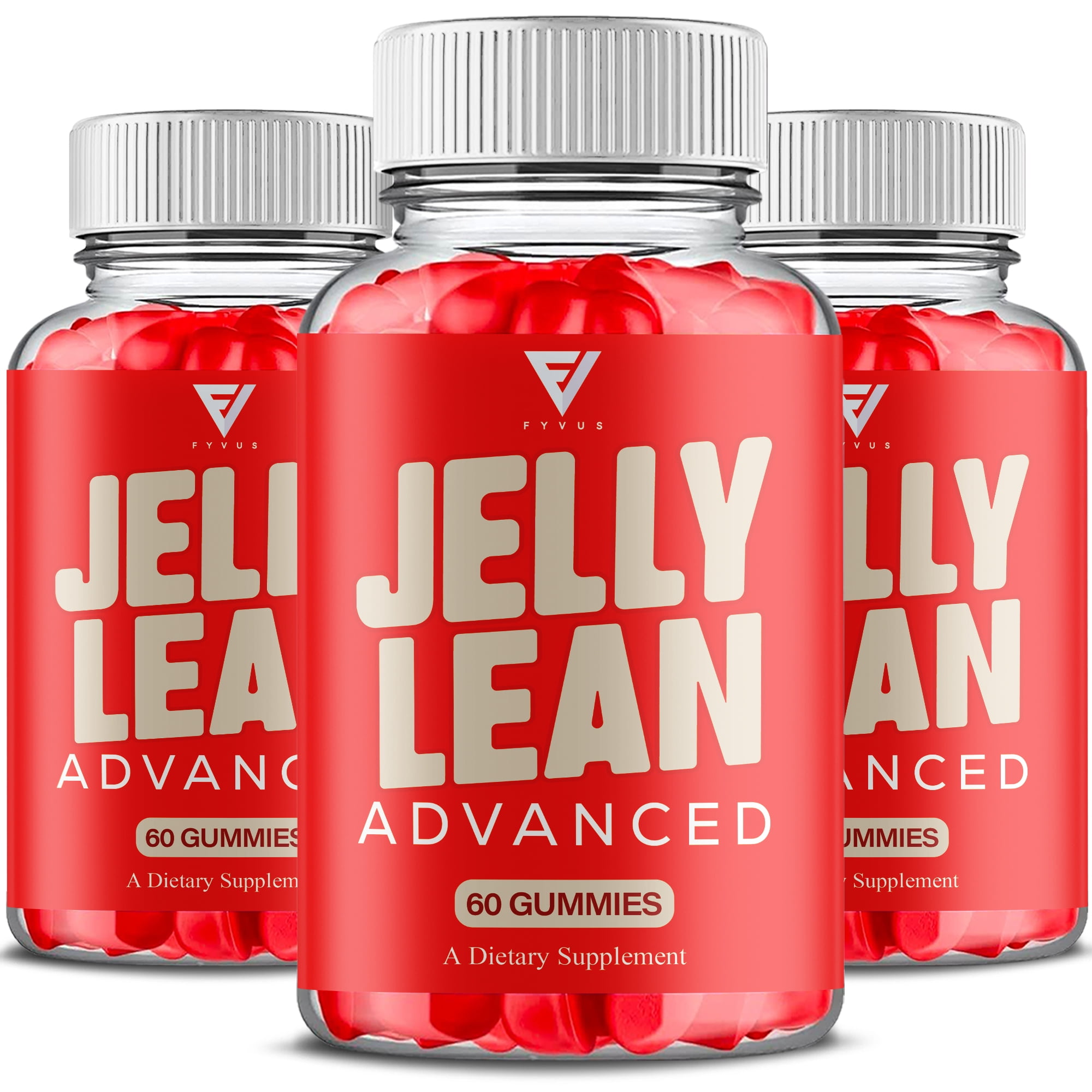 (3 Pack) Jelly Lean Gummies, Jelly Lean Weight Management Gummy (180 ...