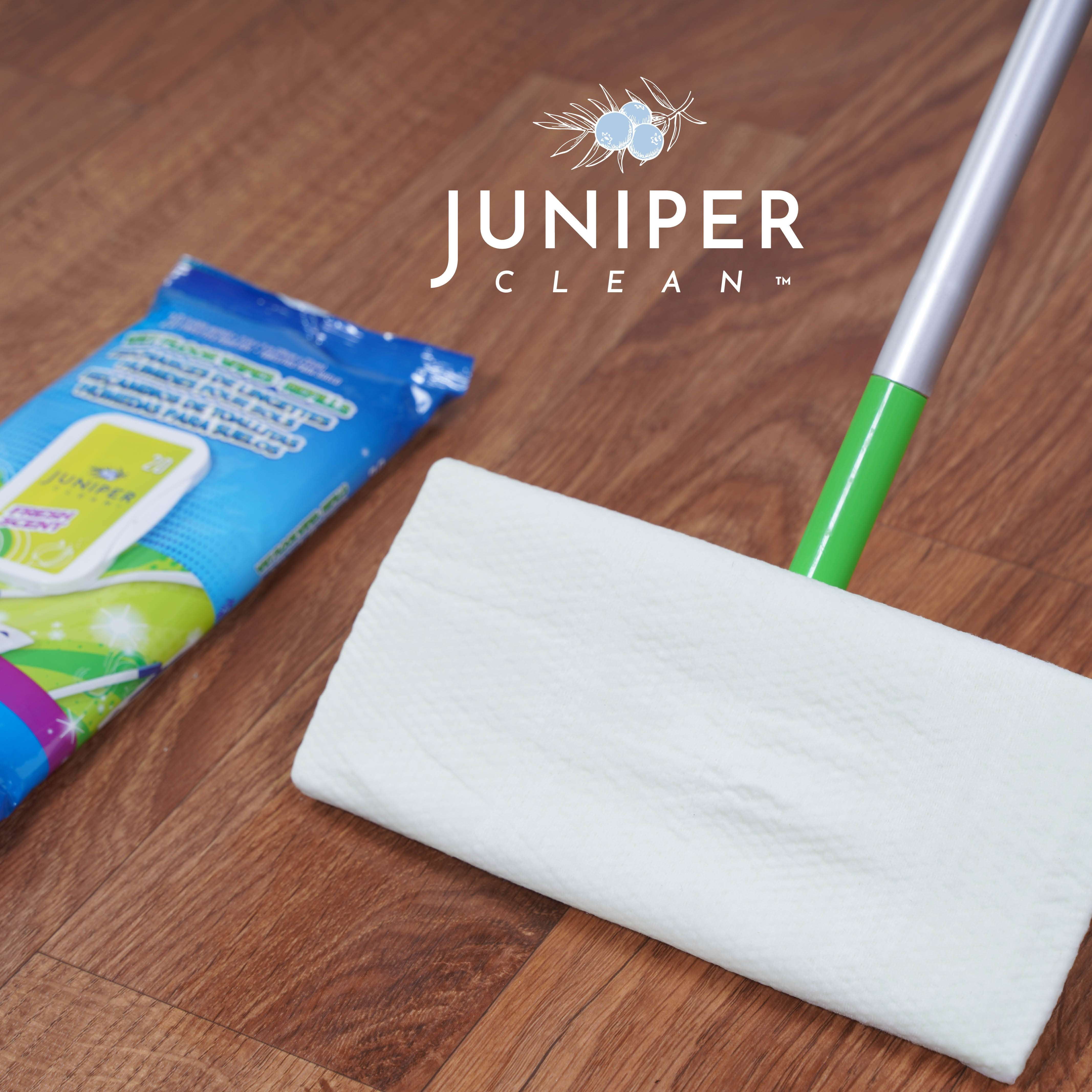 (3 Pack) Juniper Clean Wet Mopping Cloths, Fresh Scent, 20 Count - Walmart.com
