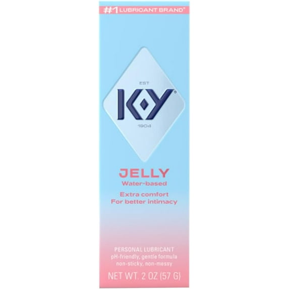 (3 Pack) K-Y Lubricant Jelly Water Based Personal Lube For Women, Blue ...