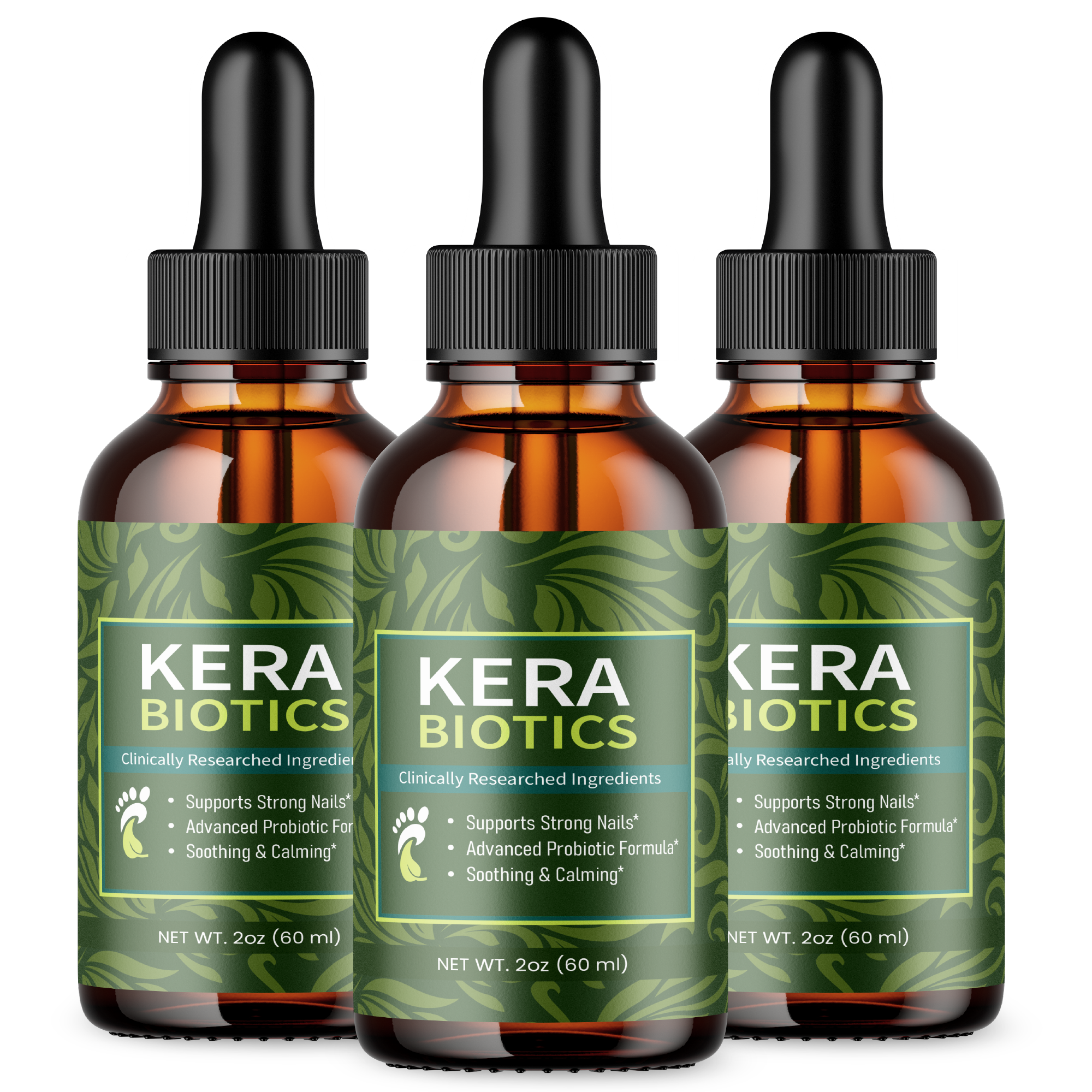 (3 Pack) Kera Biotics Kerabiotics Liquid Drops Advanced Probiotic ...