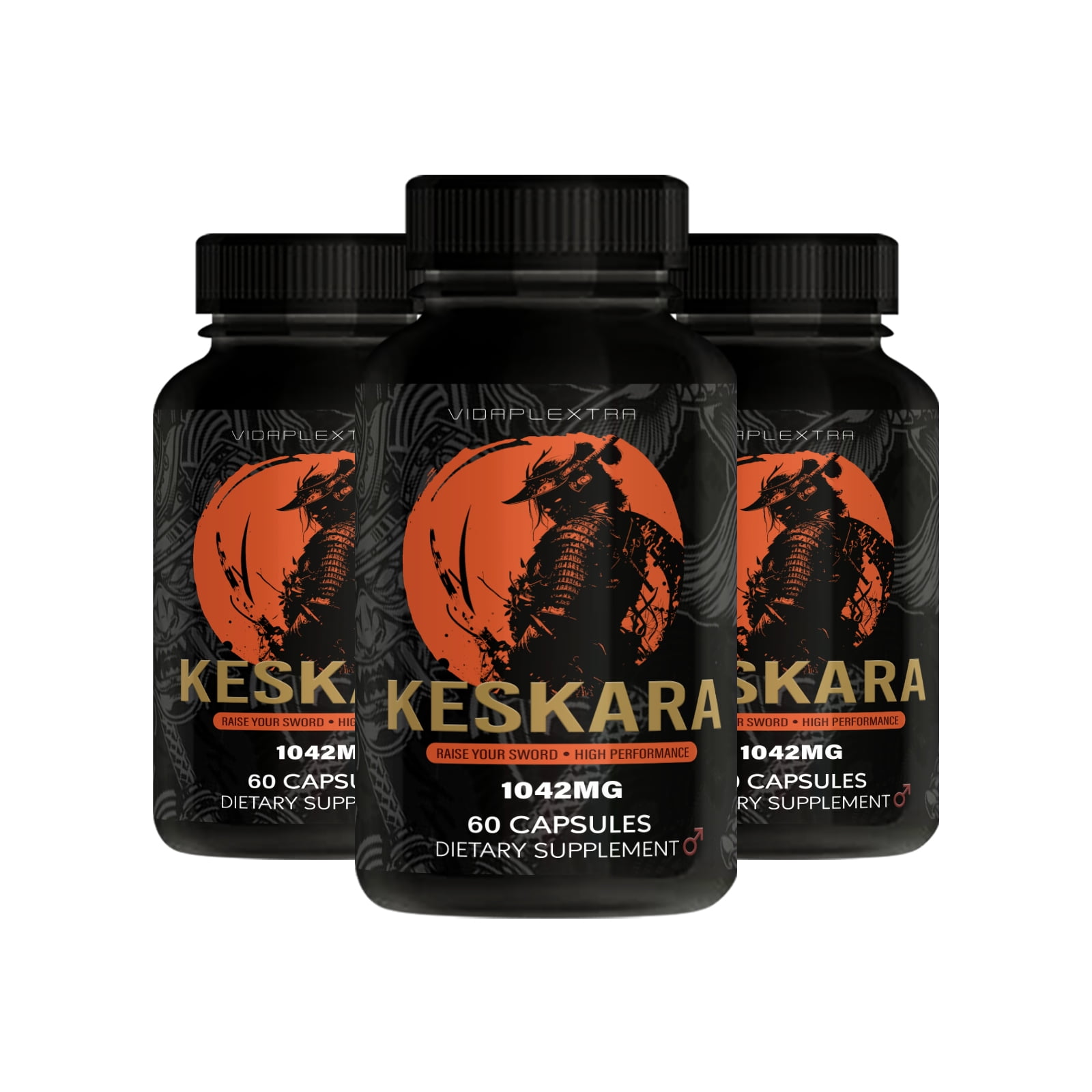 (3 Pack) Keskara - Keskara Capsules for Men - Walmart.com
