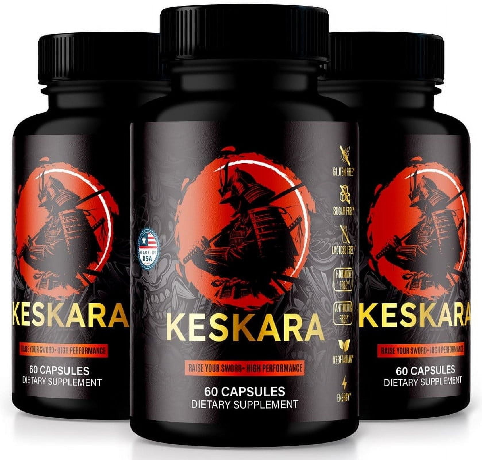 (3 Pack) Keskara Pills, Dietary Supplement, Complete Daily Formula for ...