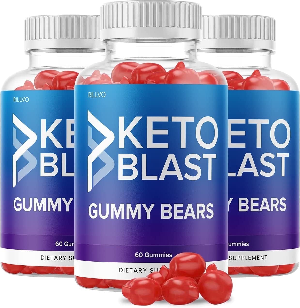 3 Pack Keto Blast Gummies Advanced Ketogenic Formula 180 Gummies ...