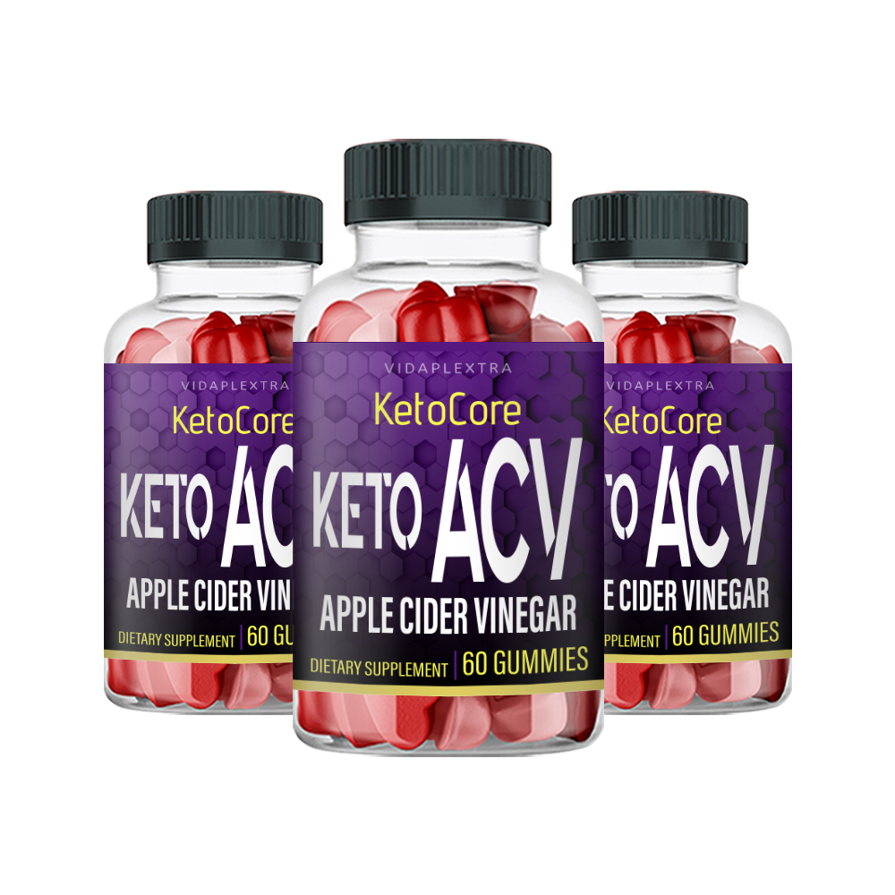 (3 Pack) KetoCore - Keto Core Keto + Apple Cider Vinegar Gummies ...