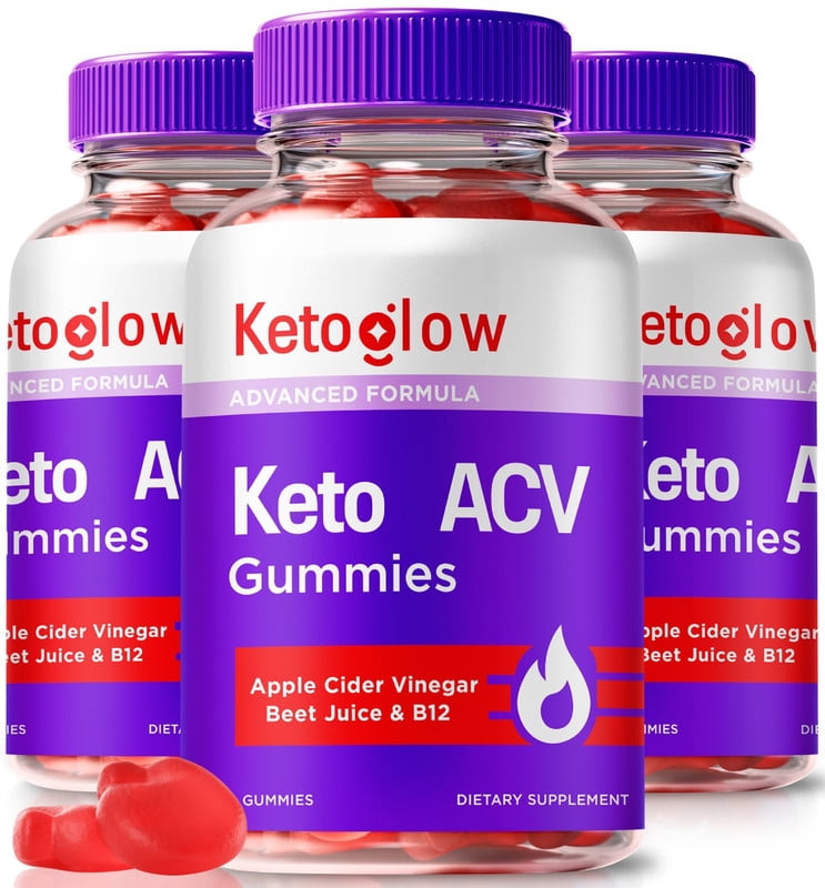 (3 Pack) KetoGlow Keto ACV Gummies, Official Keto Glow Keto Plus ACV ...