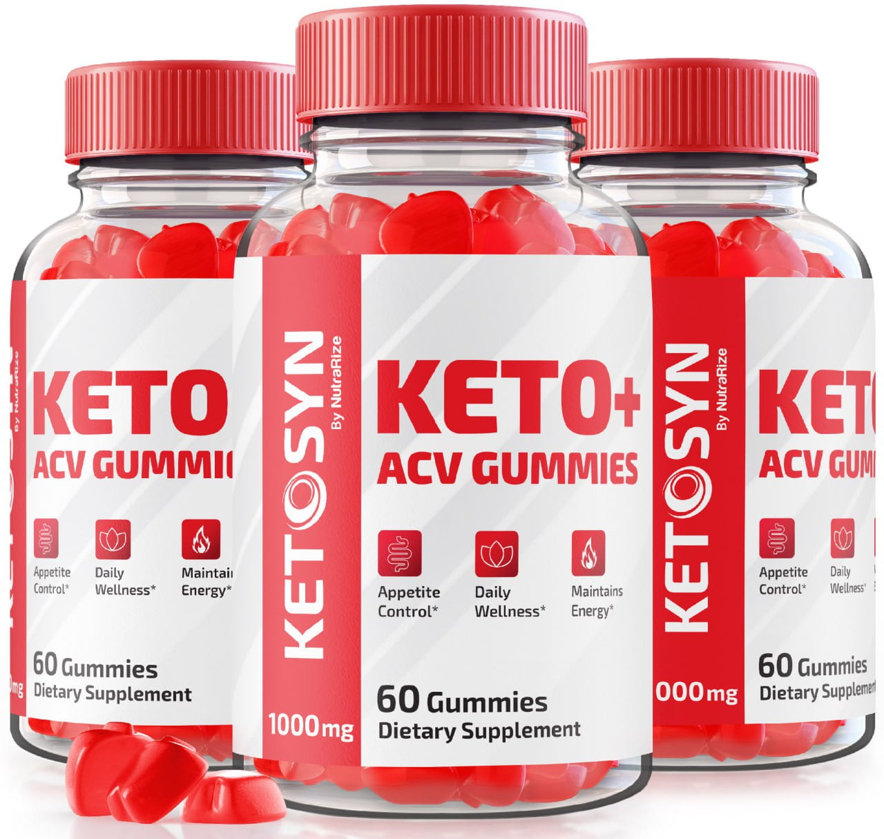 (3 Pack) Ketosyn ACV Keto Gummies, Ketosyn ACV Gummies, Keto Gummys for Advanced Weight Loss ...