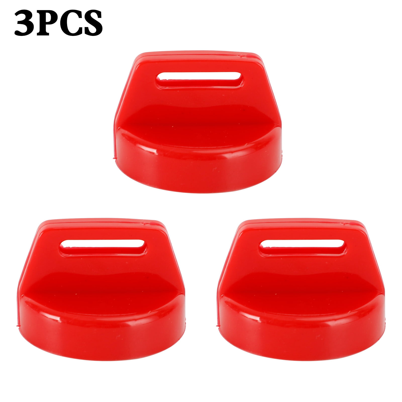 3 Pack Key Switch Cover Red For Polaris 5433534 Sportsman Scrambler ...