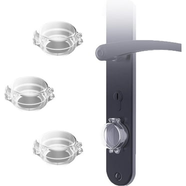 2 Pack Deadbolt Child Safety Lock Cover, Child Proof Door Knob Cover ...