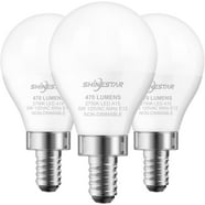6 Pack Bright Ceiling Fan Light Bulbs, 120V 60 Watt Equivalent, 5000K ...