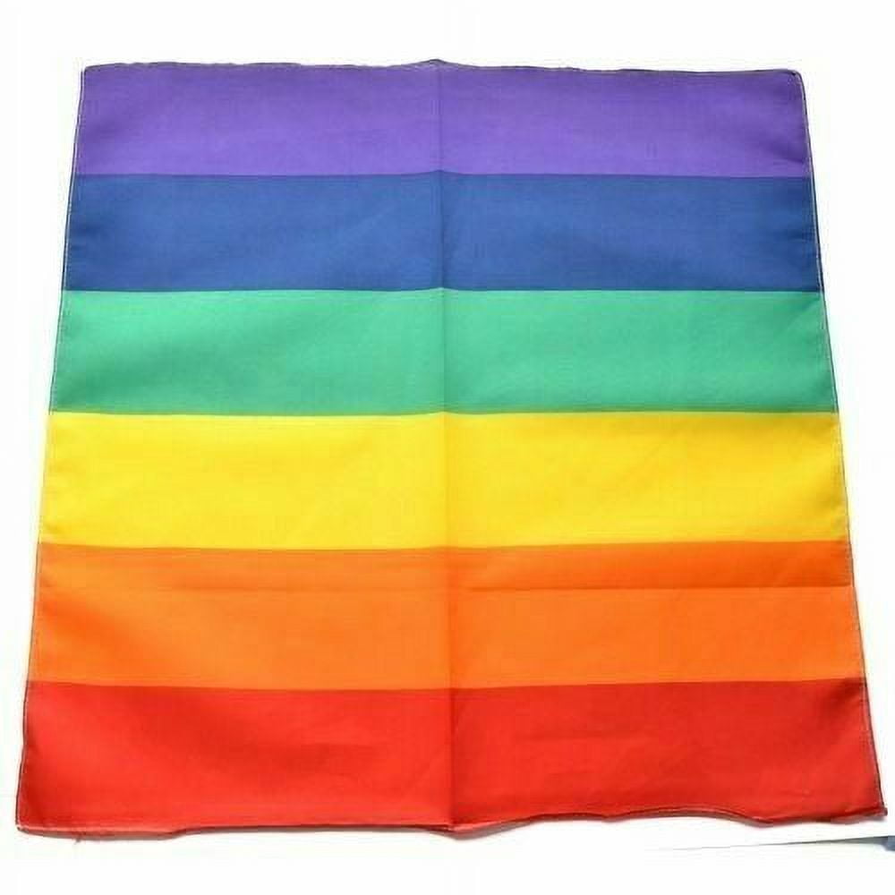 (3 Pack) LGBT RAINBOW GAY BANDANNA GAY PRIDE FLAG LGBTQ HANDKERCHIEF ...