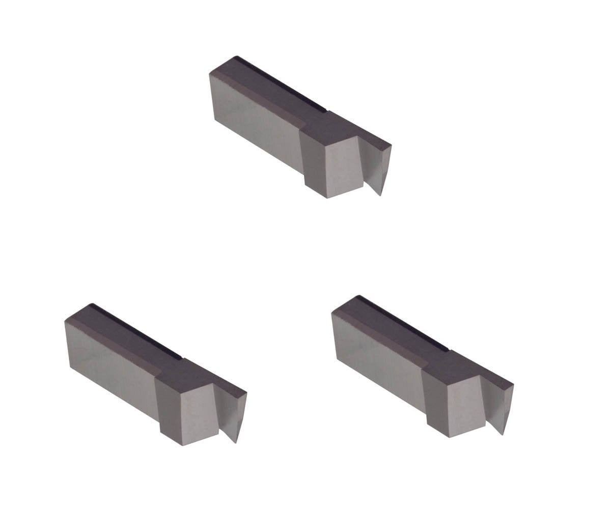 3 Pack LGT062D5R, .062" Width, .155" Depth, Uncoated Carbide, Sharp ...