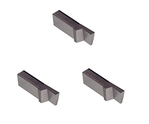 3 Pack LGT070D2R, .070" Width, ." Depth, Uncoated Carbide, Sharp Corner ...