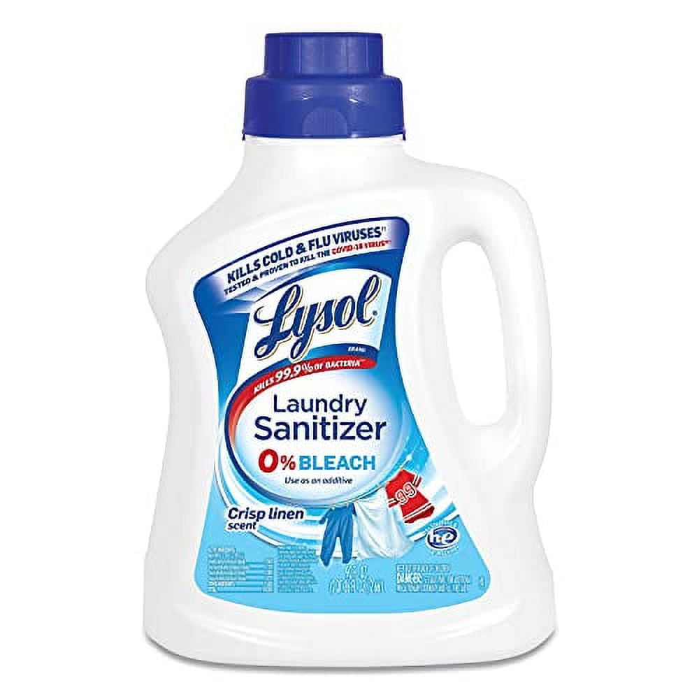 (3 Pack) LYSO*L Laundry Sanitizer 90 oz.- Crisp Linen 270oz - Walmart.com