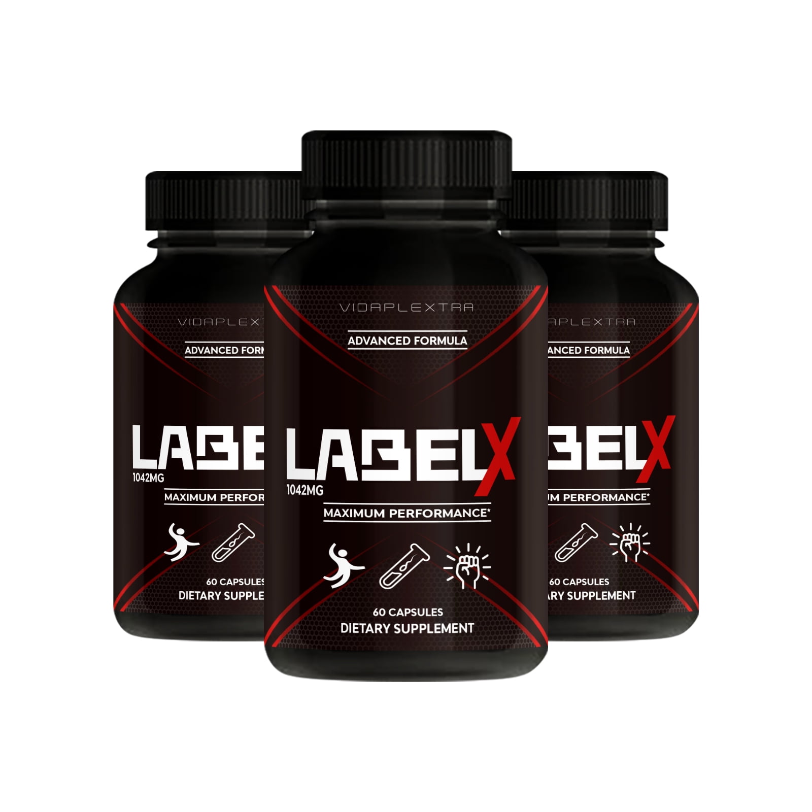 (3 Pack) Label X Capsules - Label X Capsules - Walmart.com