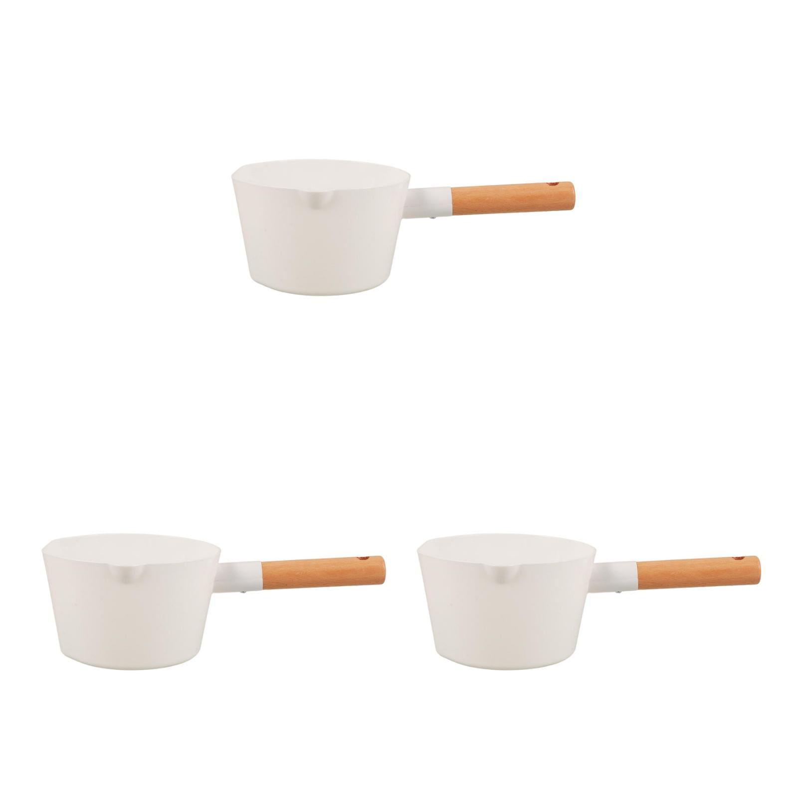 3 Pack Ladle Bucket White Water Dipper Bathtub for Baby Buckets Plant ...